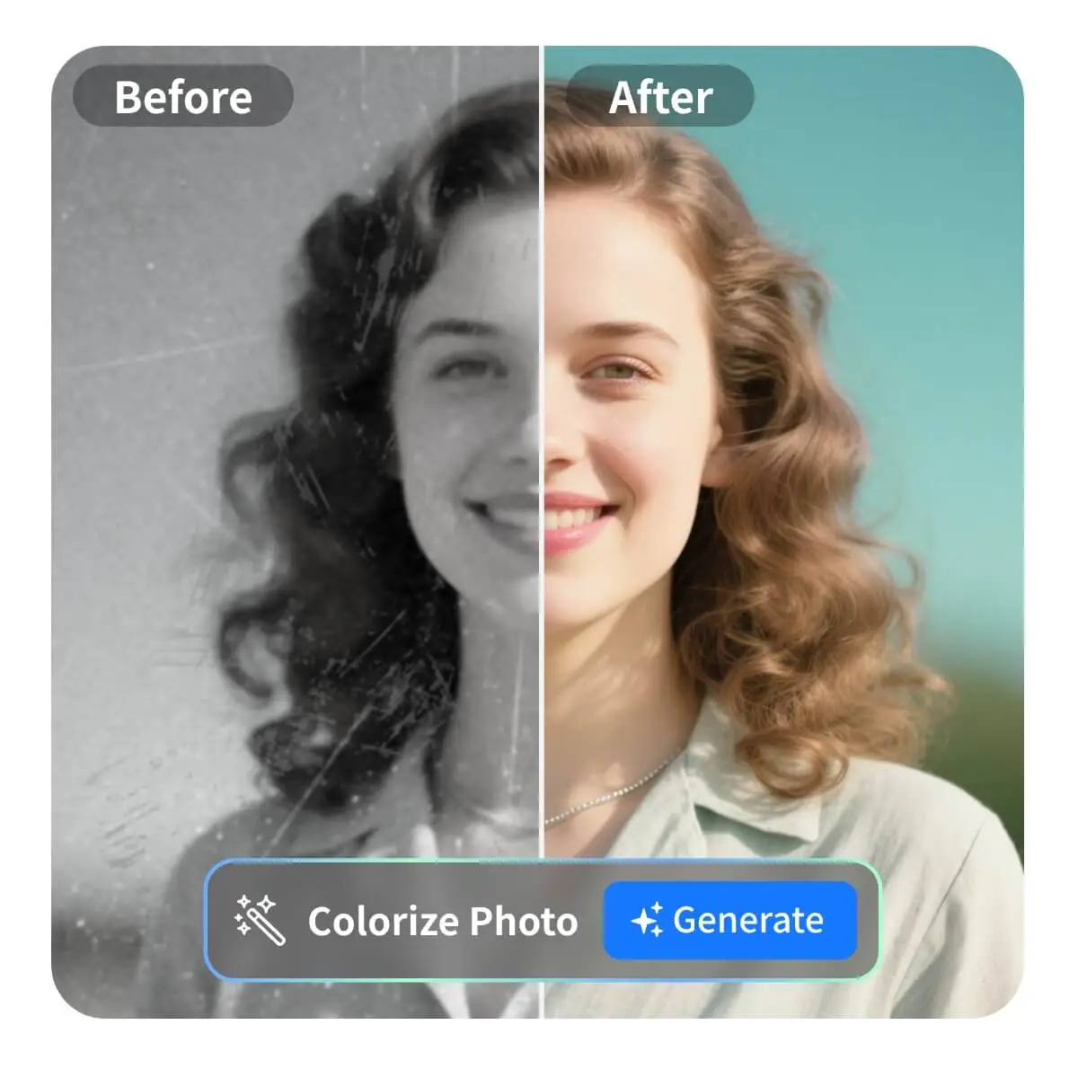 Colorize Your Photo with AI - Transform Black and White Photos to Color